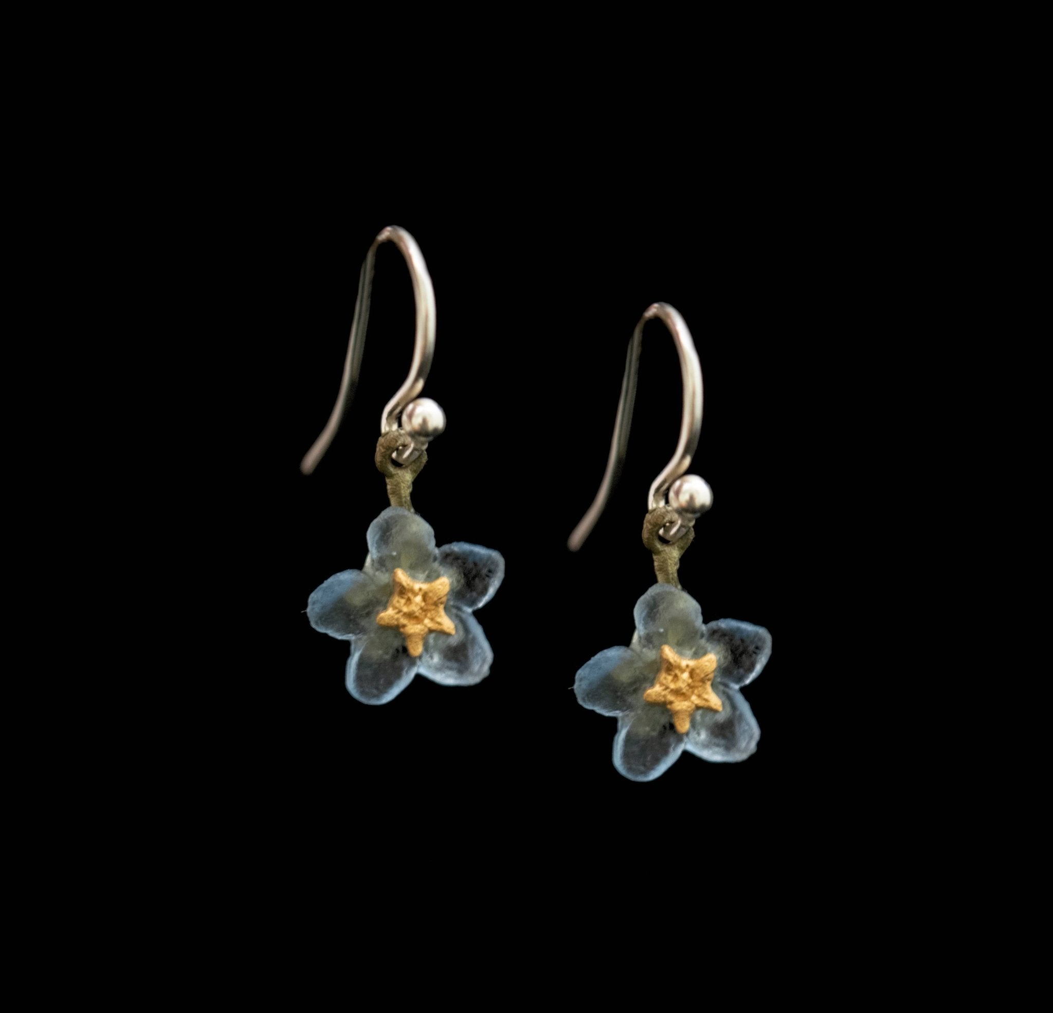 Forget Me Not Single Flower Wire Earring – Faire Living